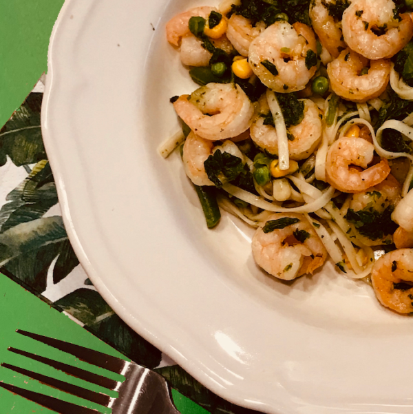 Exotic Shrimp and Noodles | The Gorgeous Spice Co.